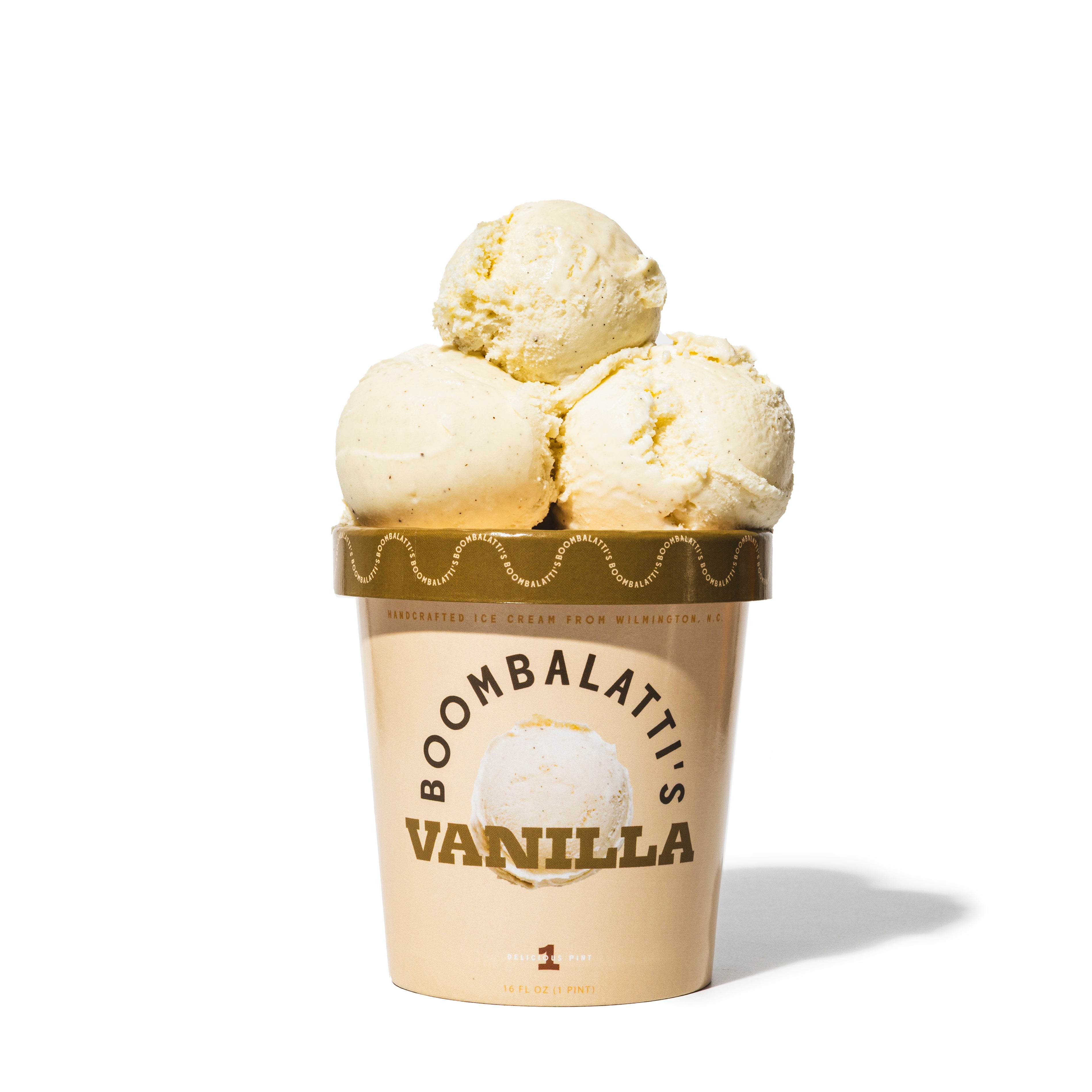 Boombalatti's Vanilla Ice Cream | One Delicious Pint – Boombalatti's ...